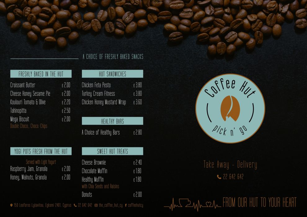 Coffee Hut | Restaurants and Bars | wiz cyprus guide